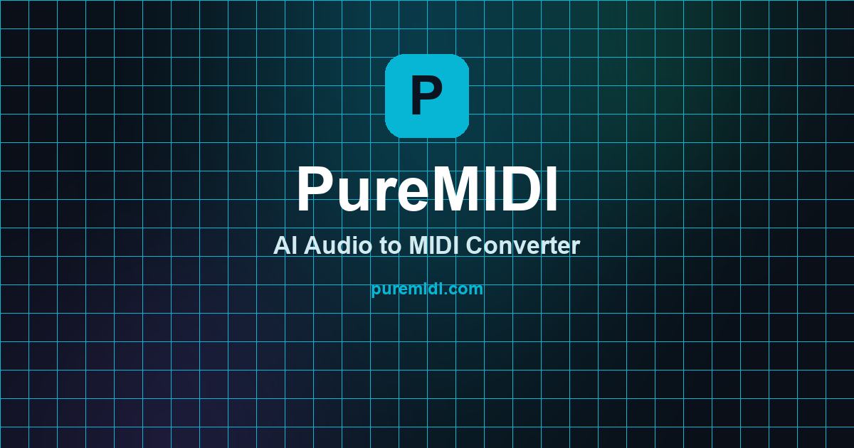 PDF 转 MIDI 转换器 — AI 乐谱转 MIDI 在线工具 | PureMIDI